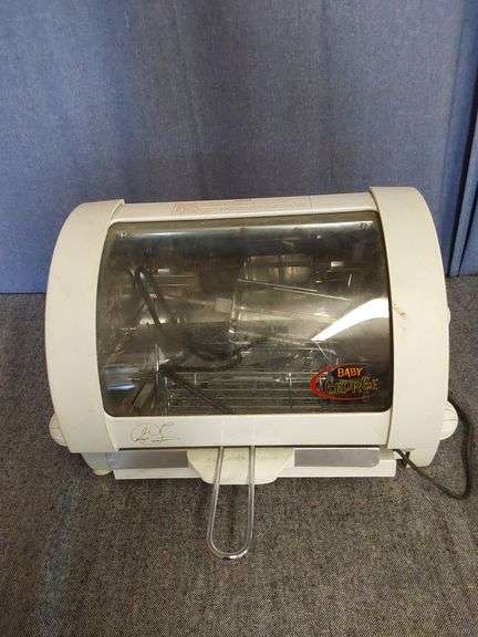 GEORGE FOREMAN BABY GEORGE ROTISSERIE - Kaufman Realty & Auctions
