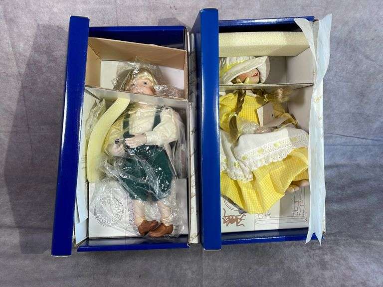 VINTAGE (2) ASHTON-DRAKE GALLERIES - “ LITTLE JACK HORNER” & “LITTLE ...