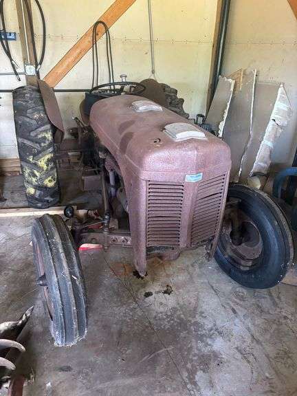 1951 Ferguson tractor , needs Battery installed , like new tires ...