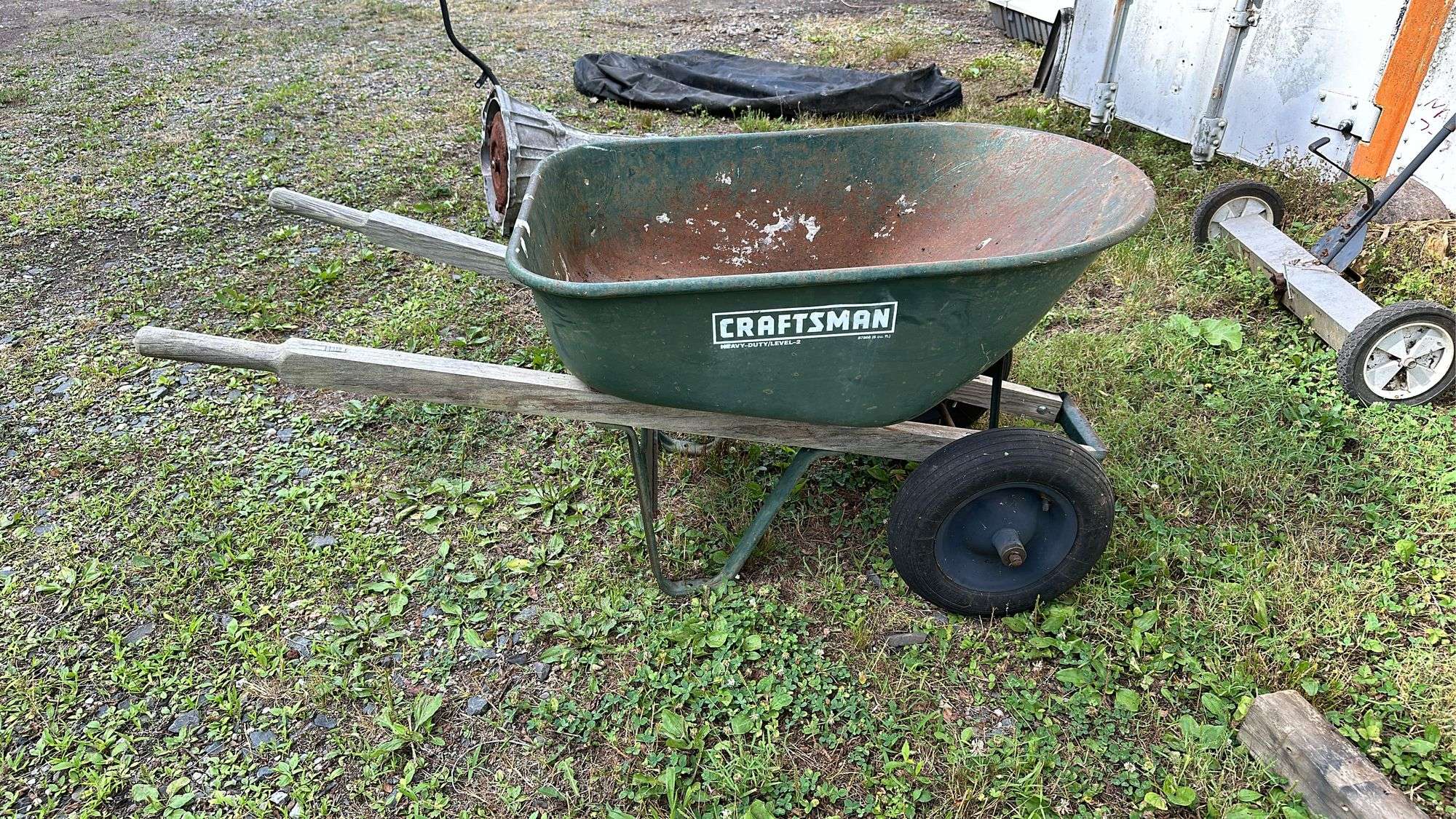 CRAFTSMAN WHEELBARROW Kaufman Realty Auctions