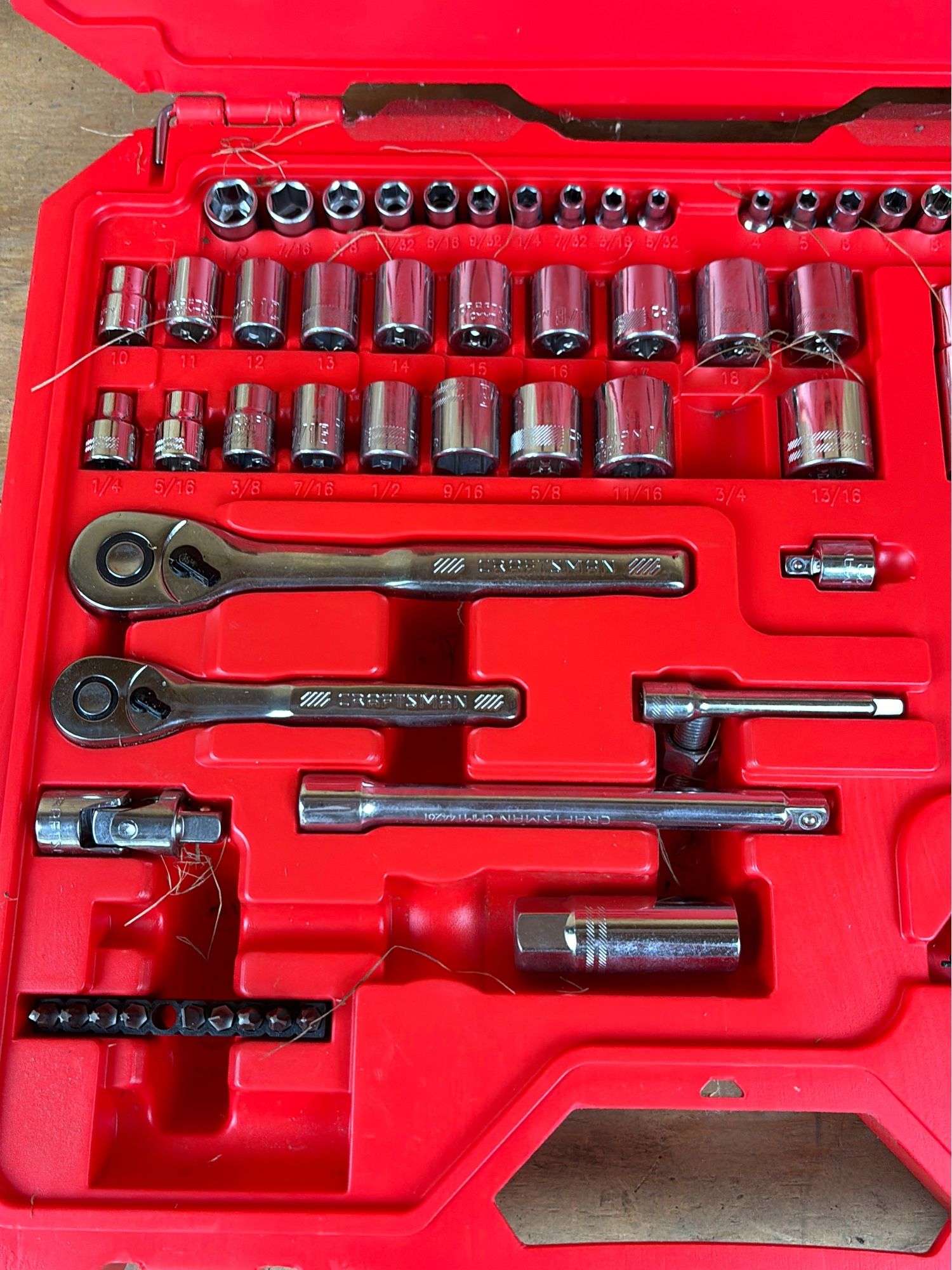 Brand new craftsman socket set - Kaufman Realty & Auctions