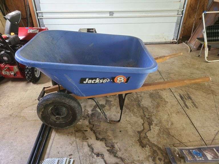 BLUE JACKSON 8 YARD CART - Kaufman Realty & Auctions
