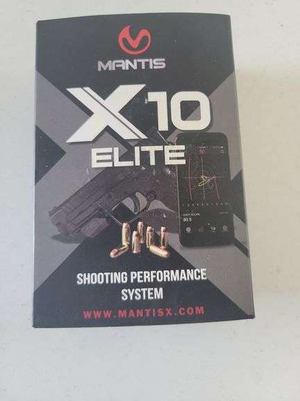 Mantis X10 Elite shooting performance system - Kaufman Realty & Auctions
