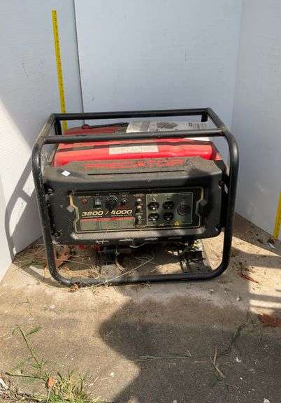 Predator 4000 Watt Portable Generator - Kaufman Realty & Auctions