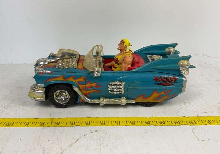 Hulk Hogan WCW “Hulkster” Low Rider Race Car and Figure - Kaufman ...
