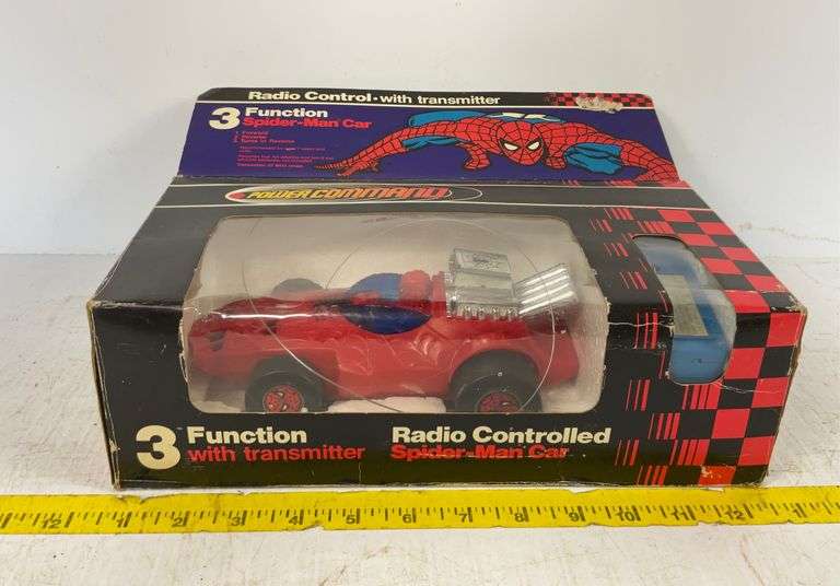Power Command Spider Man 3 Function Radio Controlled Car - Kaufman ...