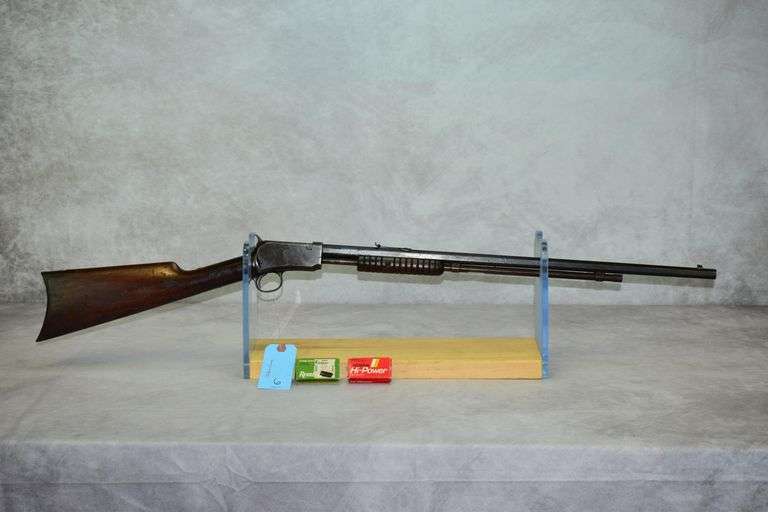 Winchester Mod 1890 Cal .22 Short & 2 boxes ammo - Kaufman Realty ...