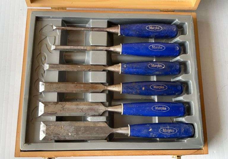 Marples Chisel Set Made by Record - Kaufman Realty & Auctions