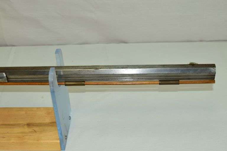 Levi Biddle Half stock percussion muzzleloader Cal Aprox. .38 34”/1.08 ...