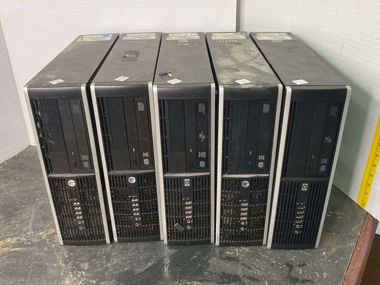 5 HP Computer Towers - Kaufman Realty & Auctions