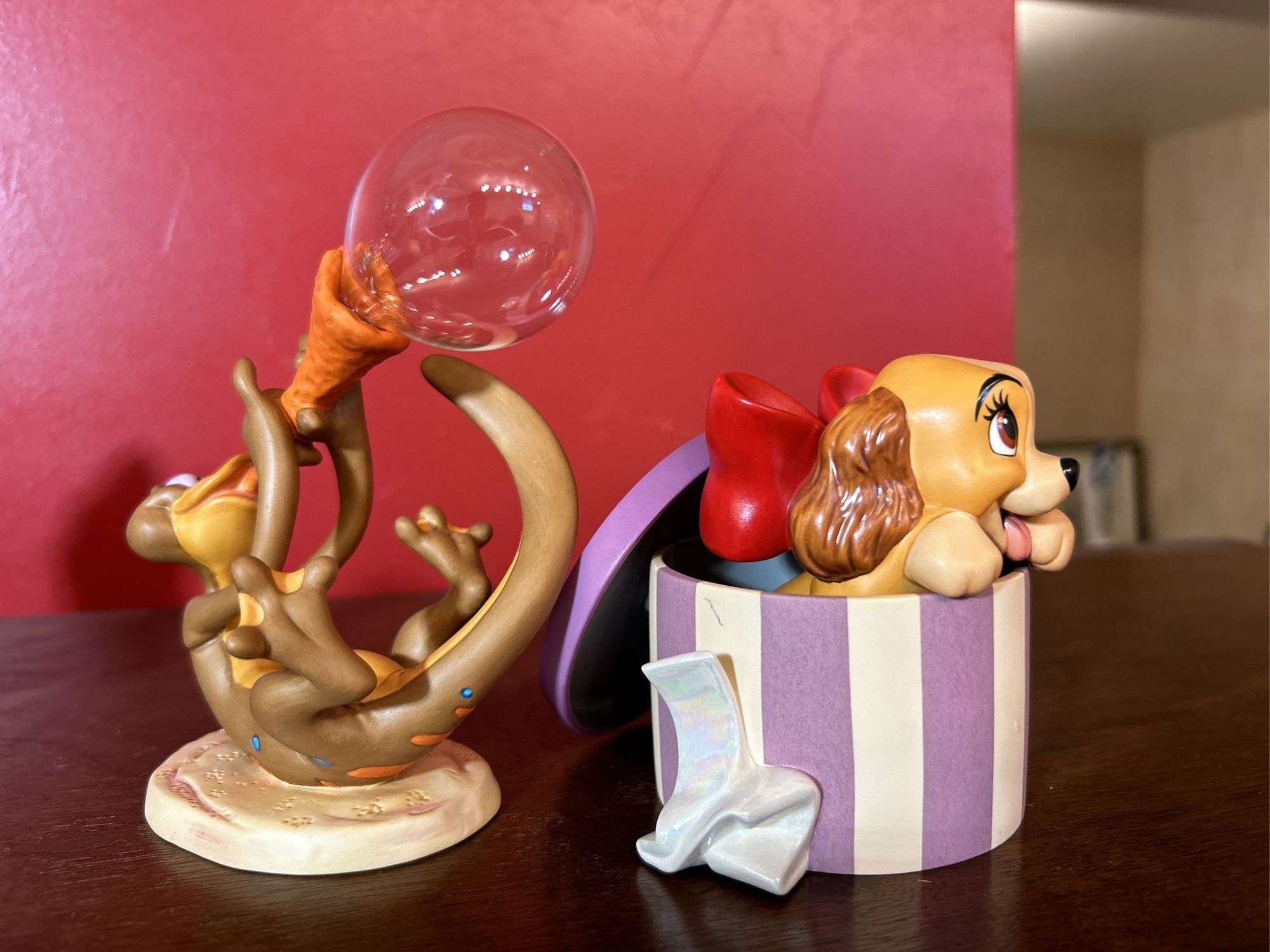 Walt Disney Collection figurines- The Little Mermaid, Lady and the ...