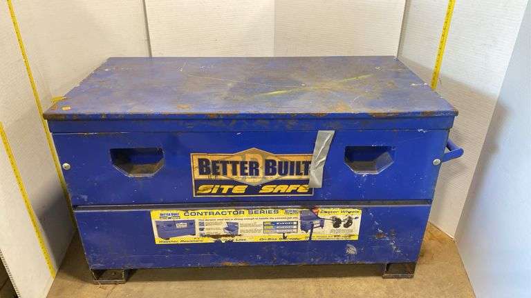 BETTER BUILT SITE SAFE/ Tool Box - Kaufman Realty & Auctions