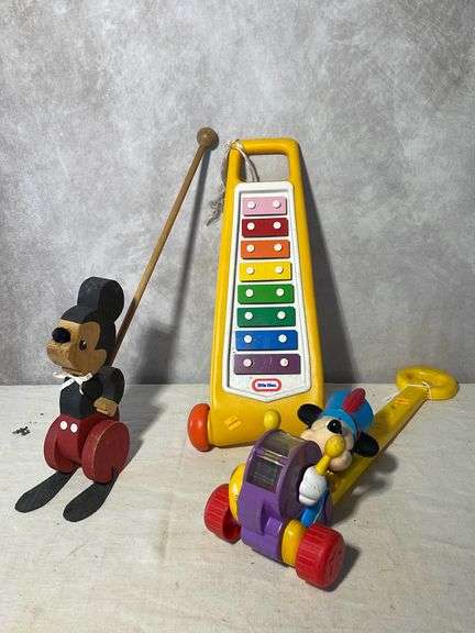Rolling kid's toys - Mickey Mouse and Little Tikes - Kaufman Realty ...