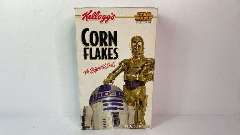 2005 Kellogg’s X Star Wars Episode 3 Corn Flakes Box - Kaufman Realty ...