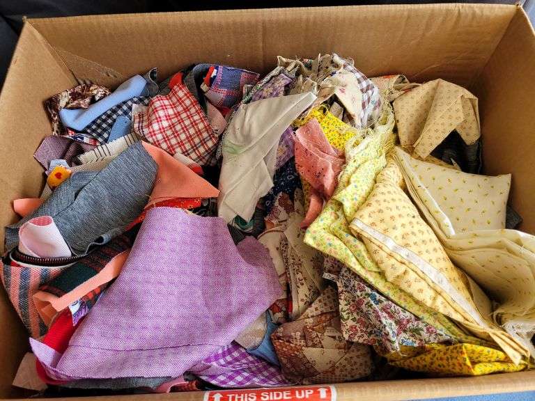 VARIOUS MATERIAL SCRAPS (mostly permanent press) - Kaufman Realty ...