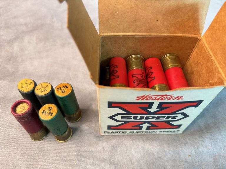 20 5 Shot 12gauge Super X Shells & 6 Misc Shells - Kaufman Realty ...