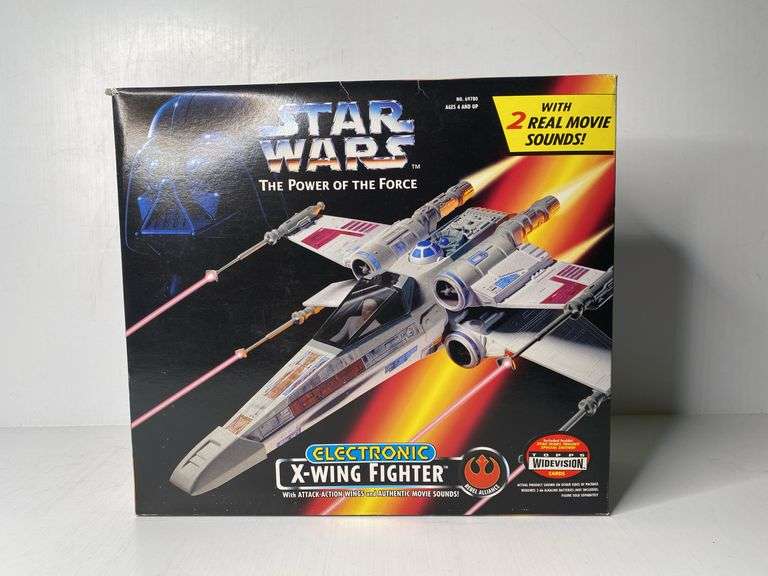 Kenner Star Wars The Power Of The Force Electronic XWing Model Fighter ...
