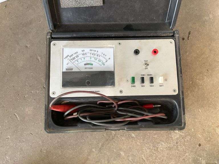 Universal Enterprises Insulation Resistance Tester Model IRT1500 ...