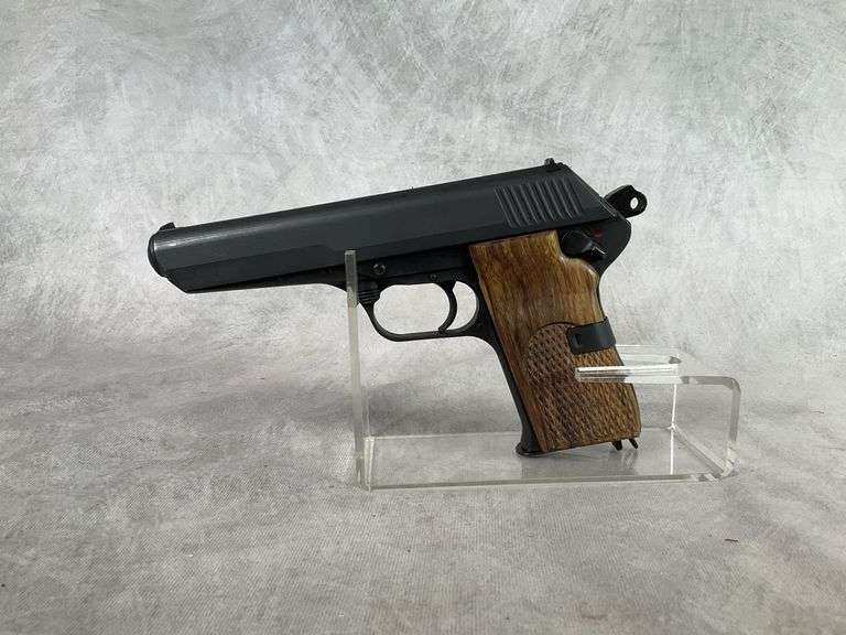 Czech 7.62 Handgun Ser. #A1841 with Leather Holster and Extra Magazine ...