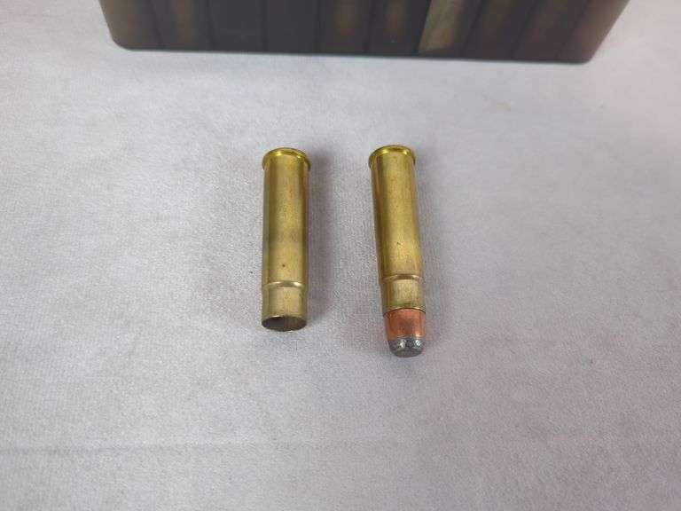 (13) .450 Alaskan Reloads and (7) Brass Casings - Kaufman Realty & Auctions