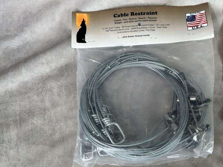 Cable Restraint, Trap Tags, Mighty Hooks and S-Hook Tool - Kaufman ...
