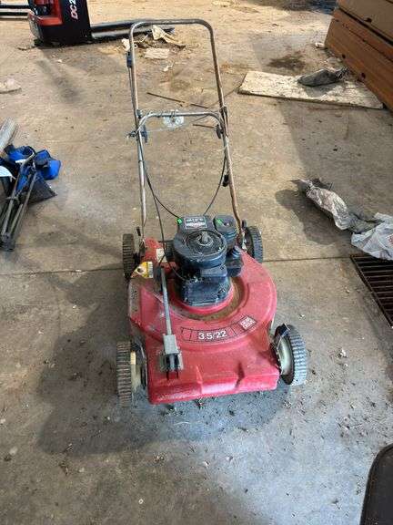Self Propelled 3.5 hp Briggs and Stratton Push Mower - Kaufman Realty ...