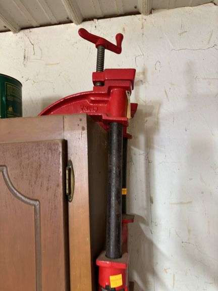 Set of 7” Deep Pipe Clamps - Kaufman Realty & Auctions