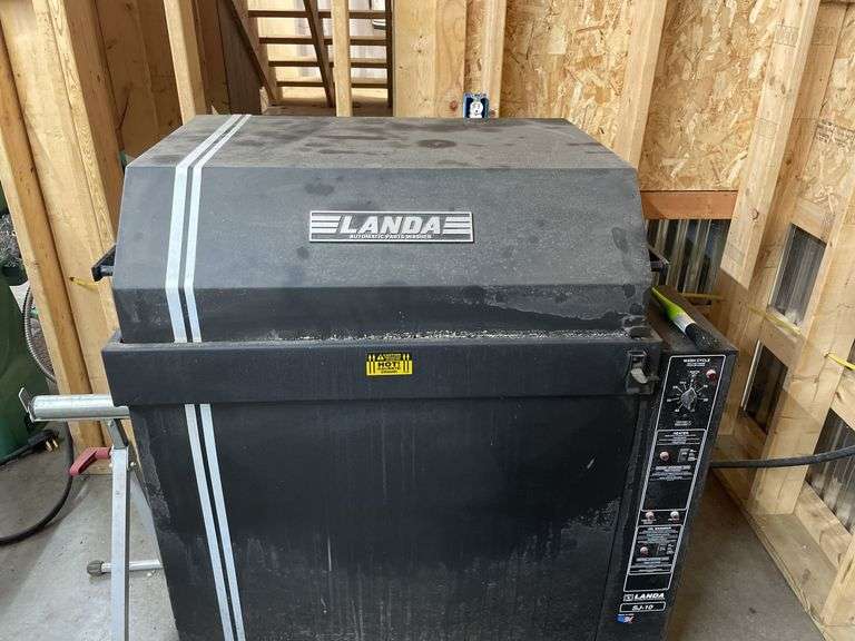 Landa Automatic Parts Washer - Kaufman Realty & Auctions