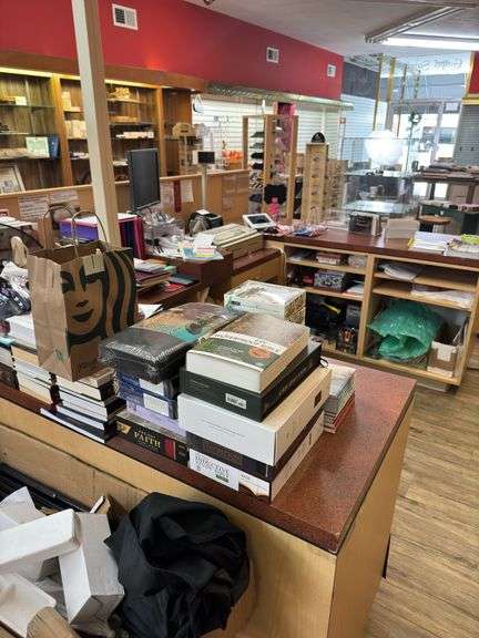 Front Counter *items not included - Kaufman Realty & Auctions