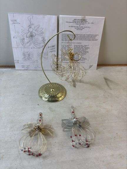 Wire Angels ( Pattern to make these Angels plus all the material ...