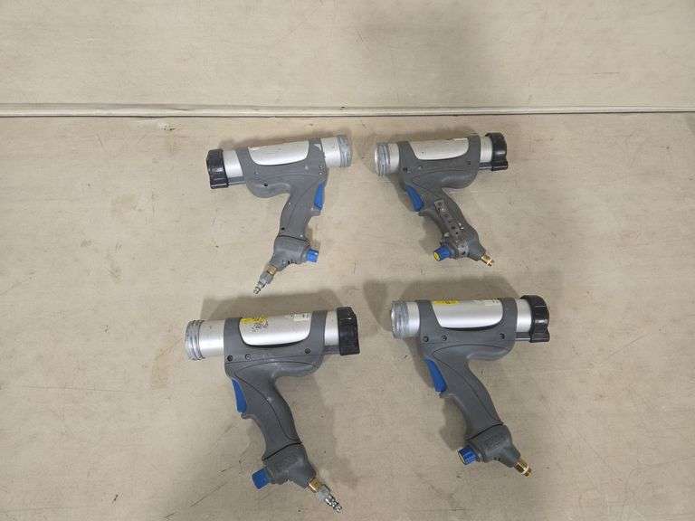 (4) Cox Pneumatic caulk guns - Kaufman Realty & Auctions