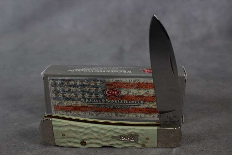 2017 CASE TRIBAL LOCK MINT GREEN BONE TB612010L - Kaufman Realty & Auctions