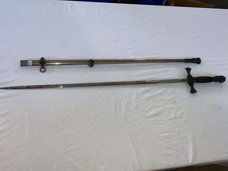 Horstmann Pros Phila PA Sword With Case - Kaufman Realty & Auctions