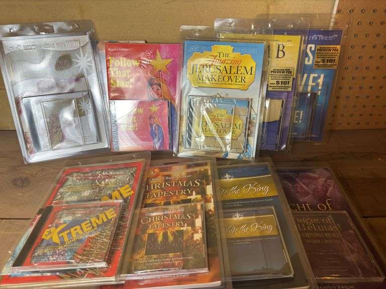 (10) Books w/ CDs - Kaufman Realty & Auctions