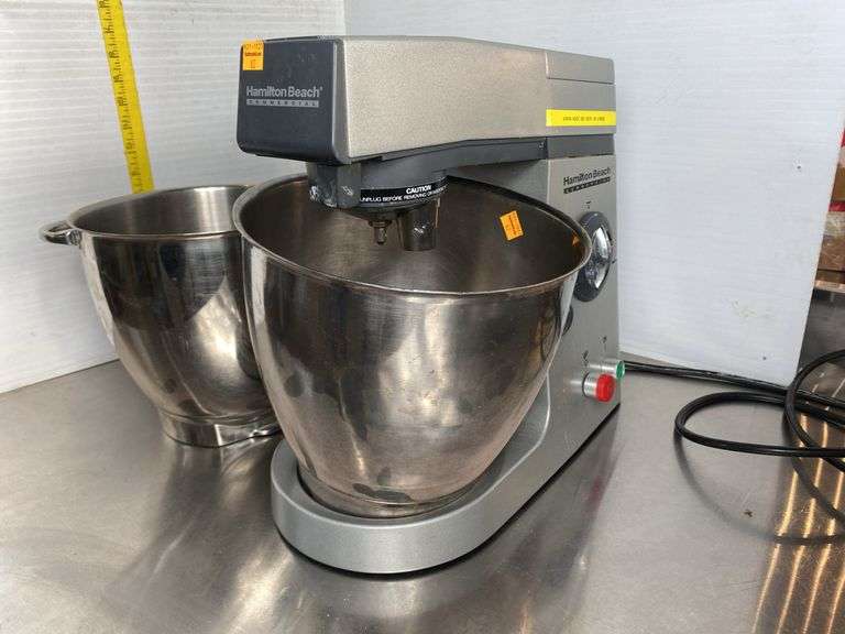 Hamilton Commercial Mixer with Two Bowls, Wisp, and Paddle - Kaufman ...