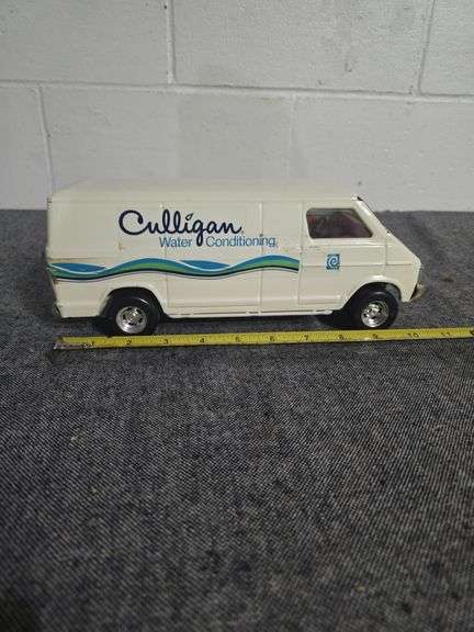 CULLIGAN WATER CONDITIONING TOY VAN - Kaufman Realty & Auctions