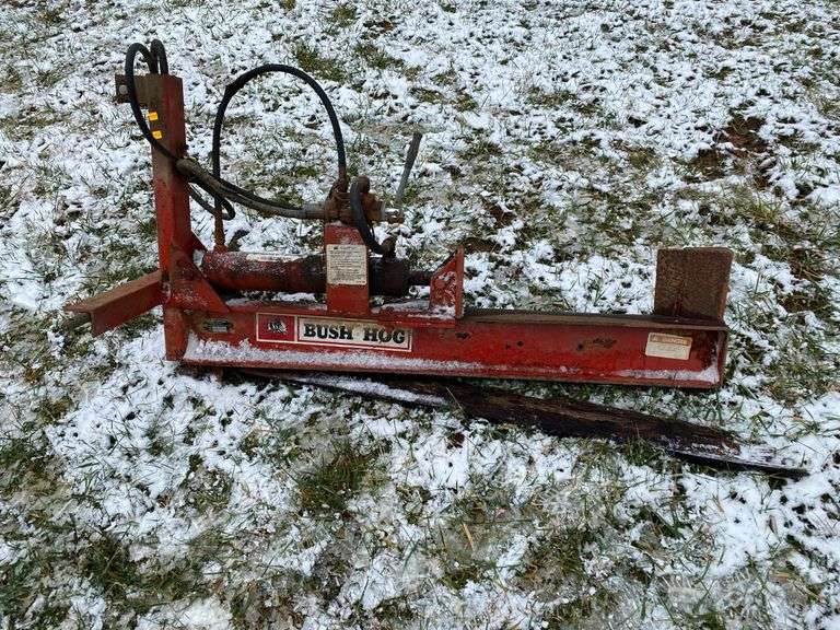 Bush Hog Log Splitter Model LS19A - Kaufman Realty & Auctions