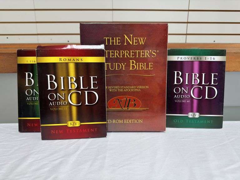 Bible on Audio CDs - Kaufman Realty & Auctions