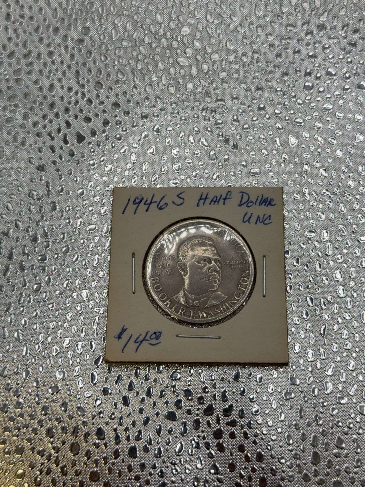 1946 Booker T Washington Half Dollar - Kaufman Realty & Auctions