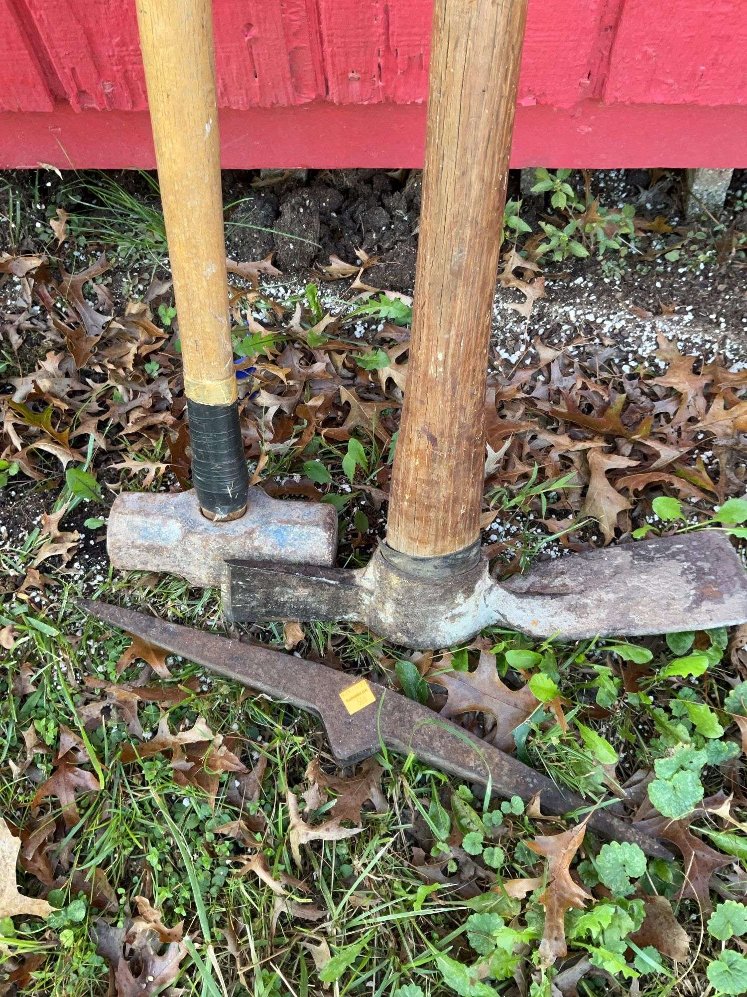Sledgehammer, Pick-Axe, and Mattock Head - Kaufman Realty & Auctions