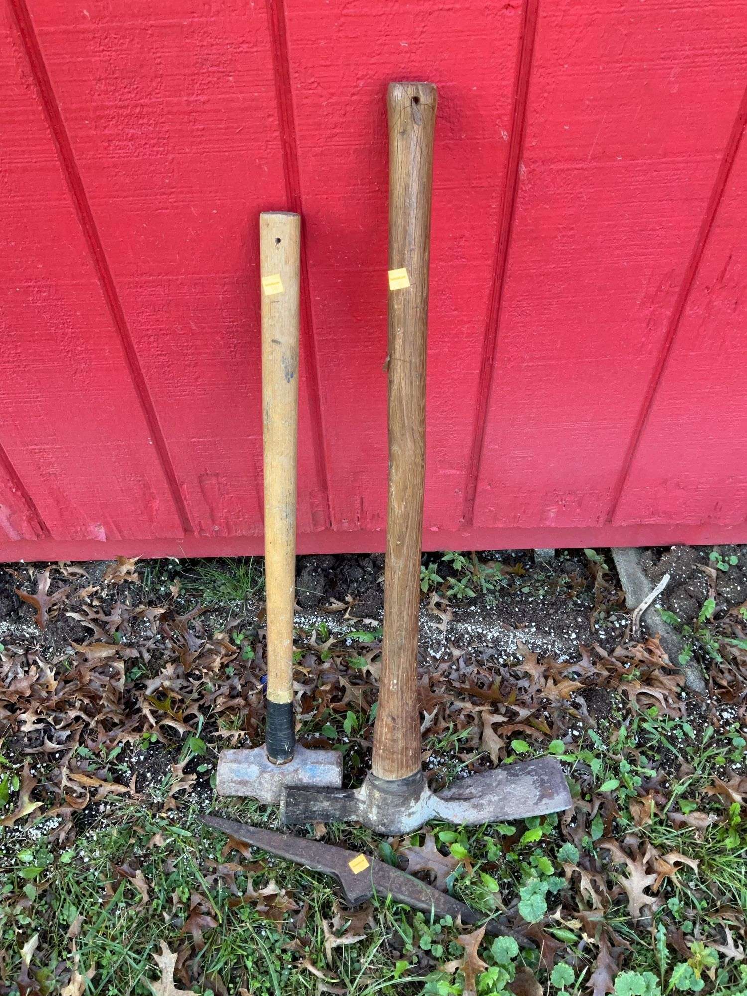 Sledgehammer, Pick-Axe, and Mattock Head - Kaufman Realty & Auctions