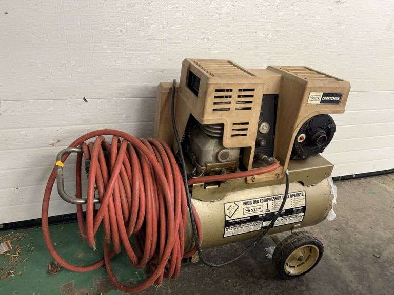 Air Compressor - Kaufman Realty & Auctions