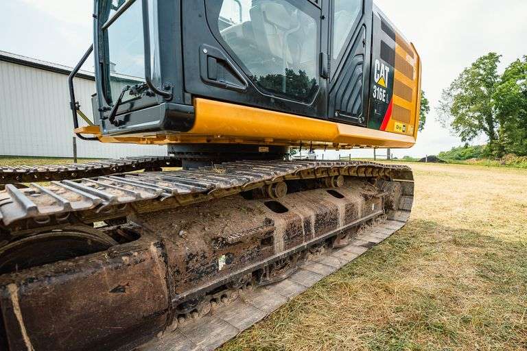 2014 CAT 316EL EXCAVATOR W/ 48” WERK-BRAU DIGGING BUCKET - Kaufman ...