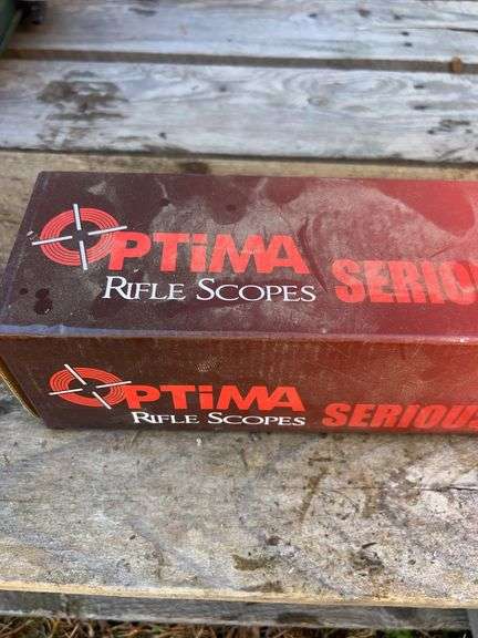 Optima 3-12x50 Rifle Scope - Kaufman Realty & Auctions