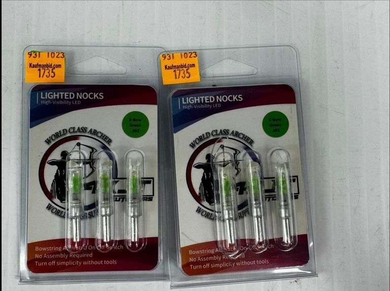 Lighted knocks - Kaufman Realty & Auctions
