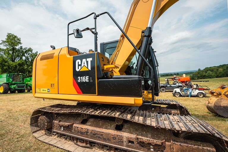 2014 CAT 316EL EXCAVATOR W/ 48” WERK-BRAU DIGGING BUCKET - Kaufman ...