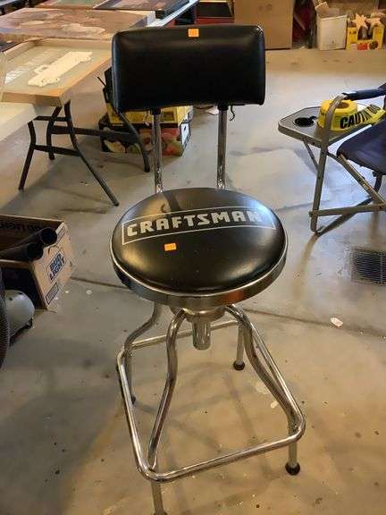Craftsman Shop Stool - Kaufman Realty & Auctions