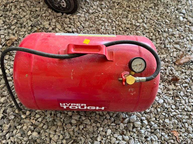 Hyper Tough 7 Gallon Air Compressor - Kaufman Realty & Auctions