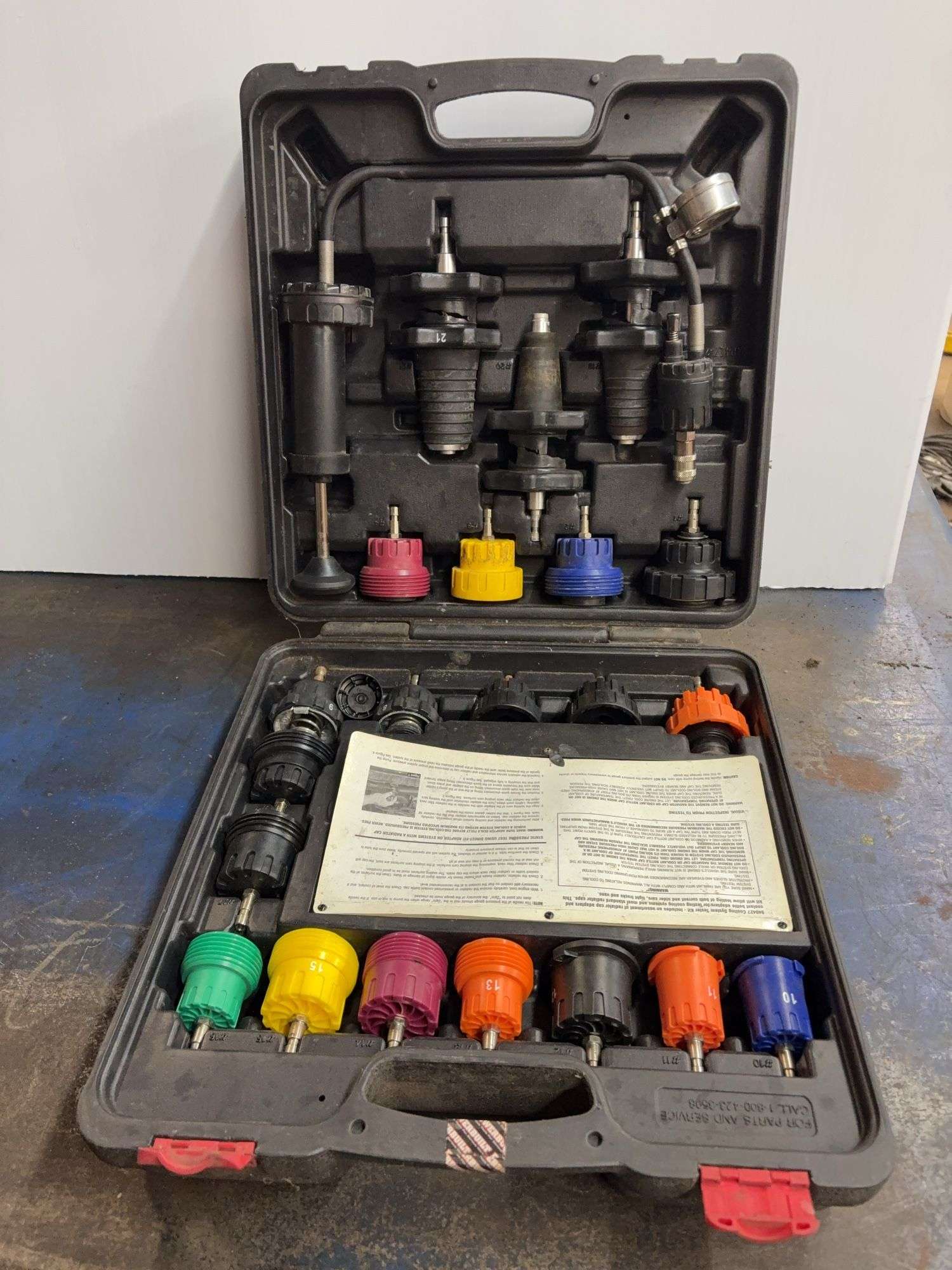 Power built 2 pc. 2cooling system tester kit - Kaufman Realty & Auctions