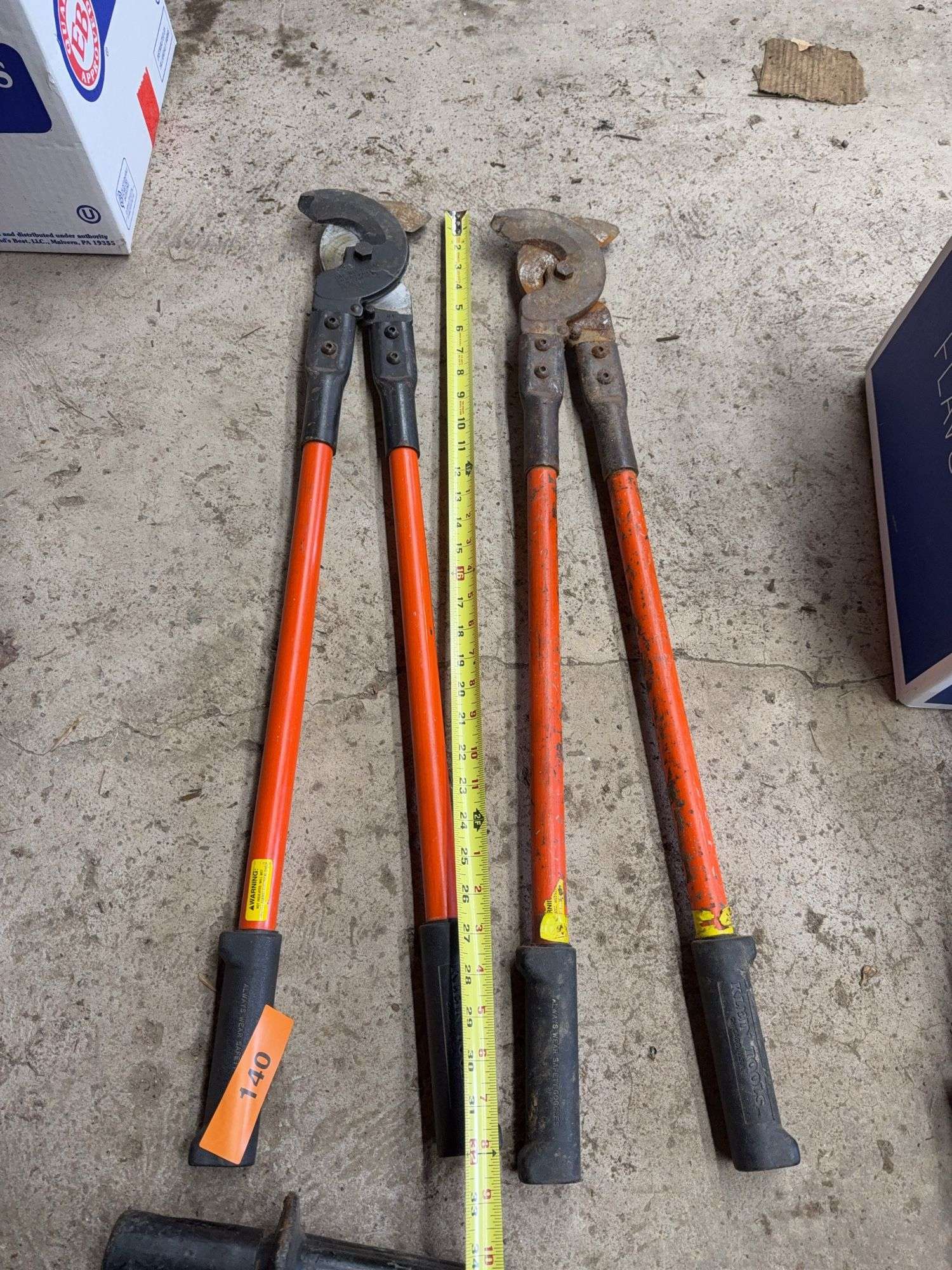 PAIR OF WIRE CUTTERS - Kaufman Realty & Auctions
